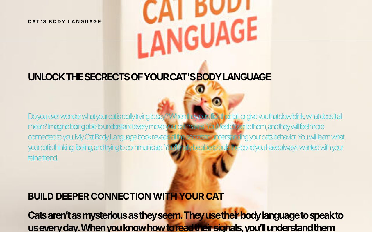 YOUR CAT'S BODY LANGUAGE
